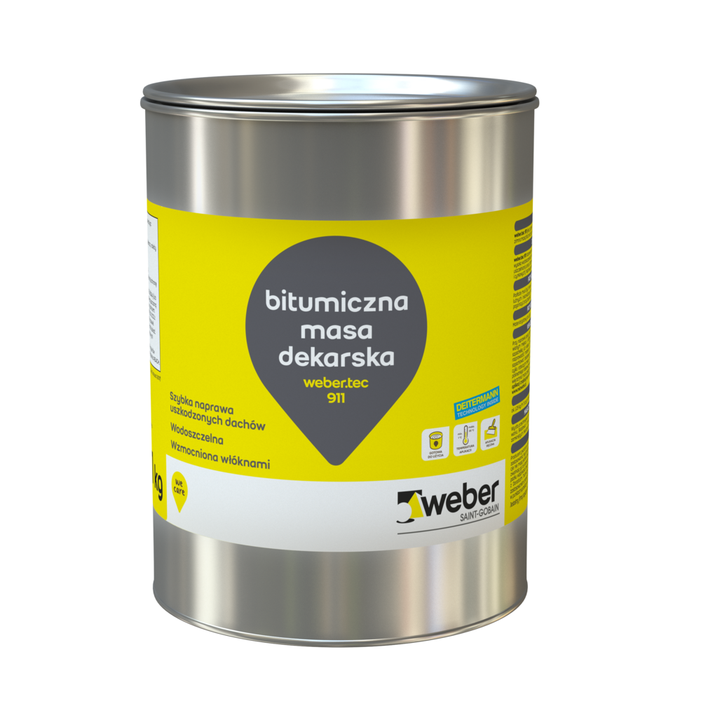 weber.tec 911 : Hydroizolacje bitumiczne > Hydroizolacje | Weber