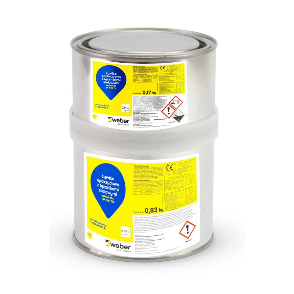 webertec EP 500 fix : Posadzki i powłoki żywiczne > Systemy podłogowe ...
