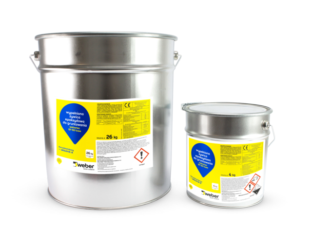 webertec EP 150 base : Posadzki i powłoki żywiczne > Systemy podłogowe ...