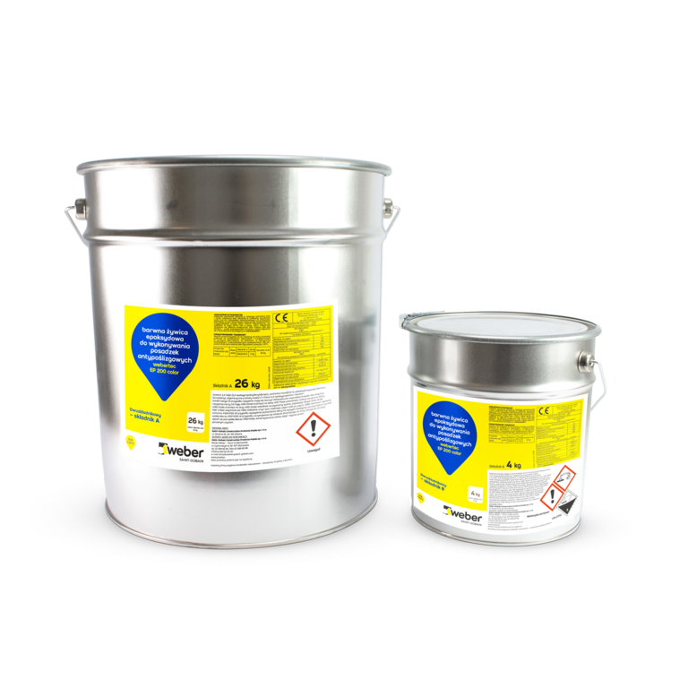 webertec EP 200 color : Posadzki i powłoki żywiczne > Systemy podłogowe ...